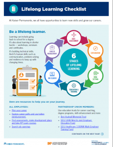 Lifelong Learning Checklist | Labor Management Partnership