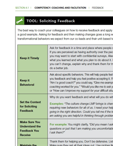 Soliciting Feedback | Labor Management Partnership